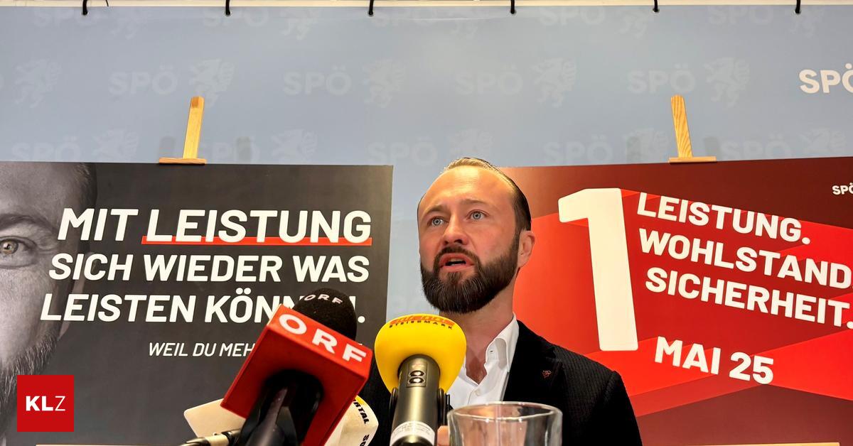 Max Lercher geht ohne Gegenkandidat in die Direktwahl zum Parteivorsitzenden